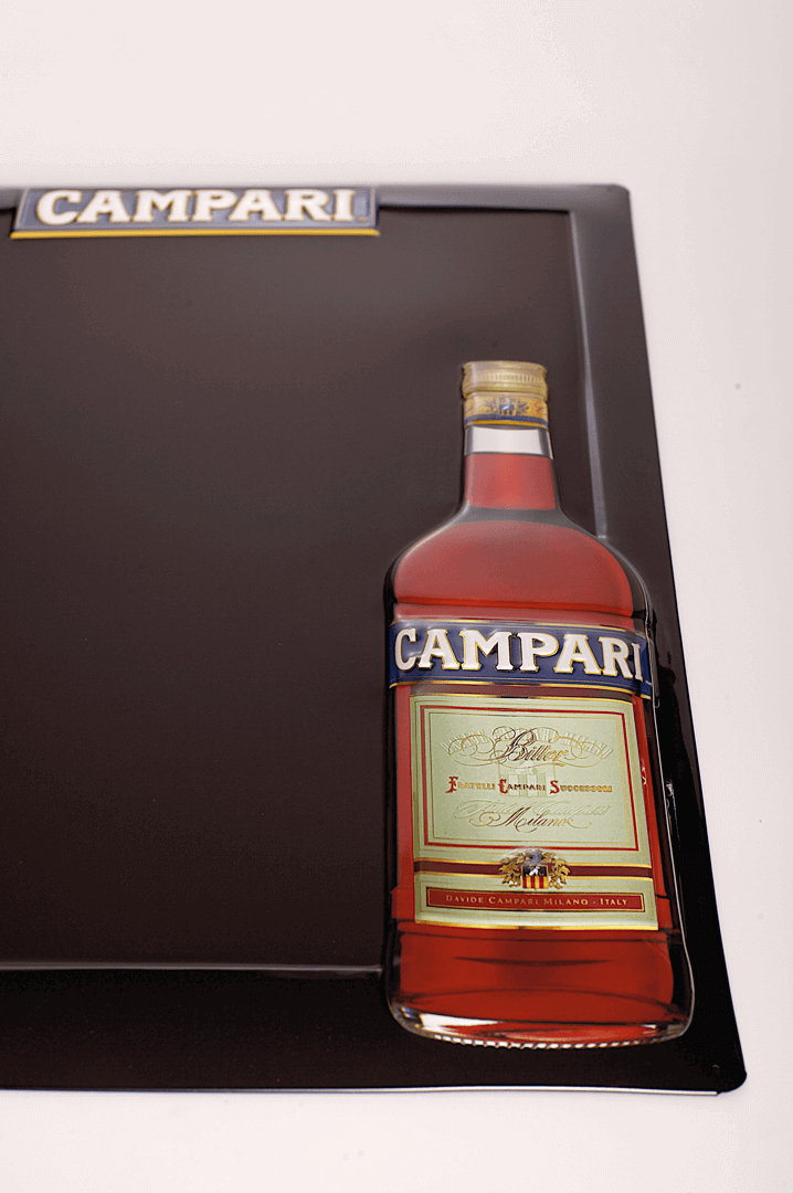 Campari metal chalkboard - von Halem GmbH porcelain enamel signs